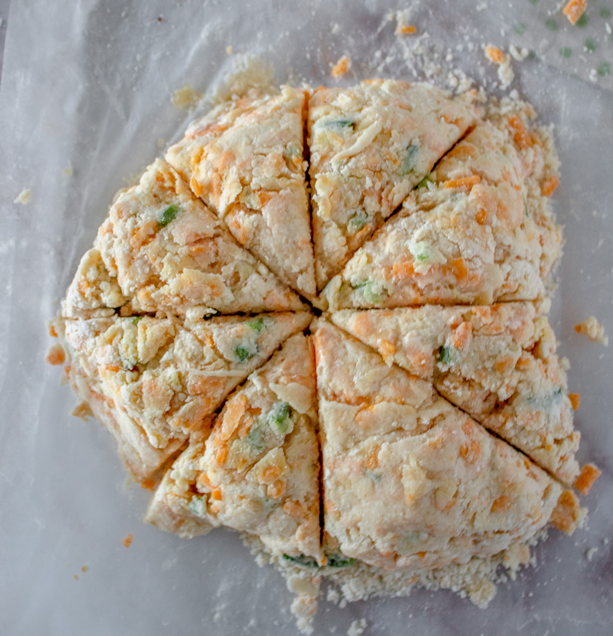 Cheddar Jalapeño Scones (with Maple Jalapeño Glaze) - Sprinkles + Scribbles