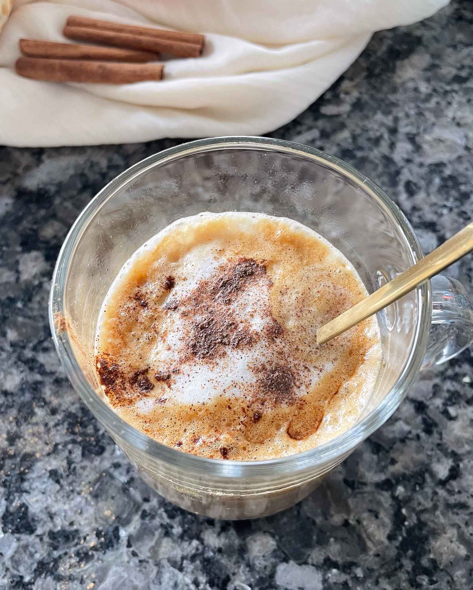 White Chocolate Pumpkin Spice Latte